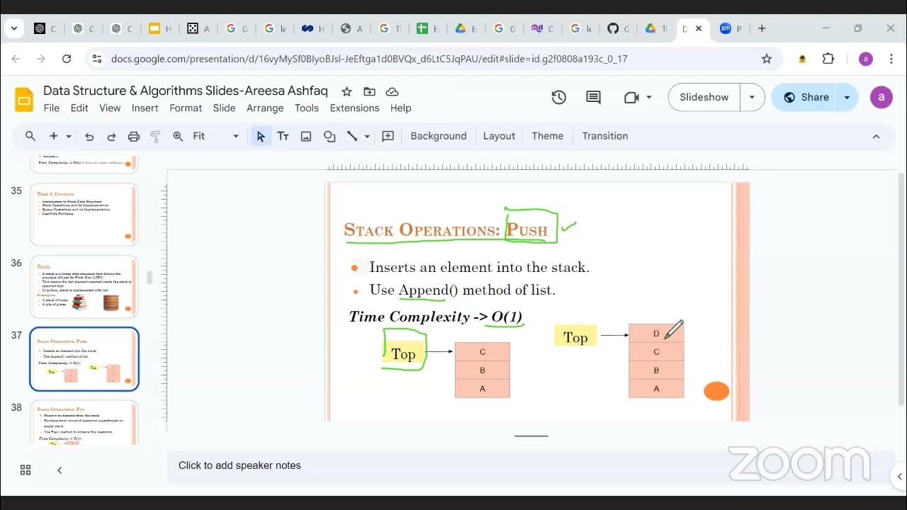 9PM Data Structure and Algorithms | Week 3| Day 1 - YouTube