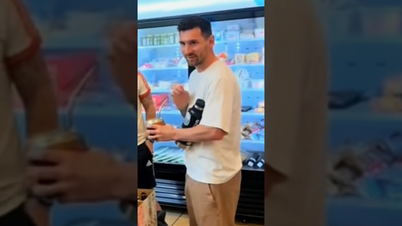Messi Caught Drinking Yerba Mate (Yes.. We Actually Drink It Like This ...