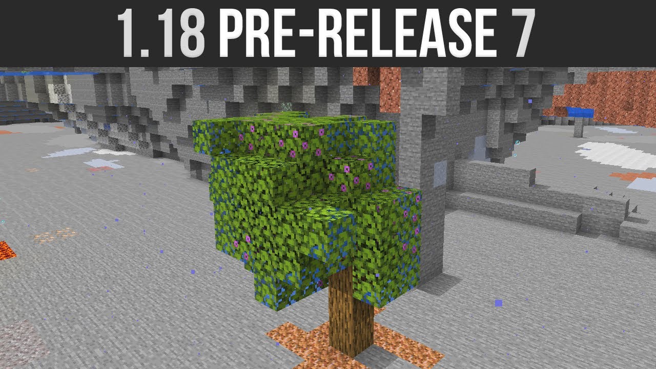 Minecraft 1.18 Pre-Release 7 Underwater Trees & Texture Tweaks - YouTube