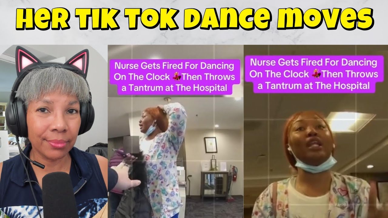 Caught filming a Tik Tok at work medical employee flips out - YouTube