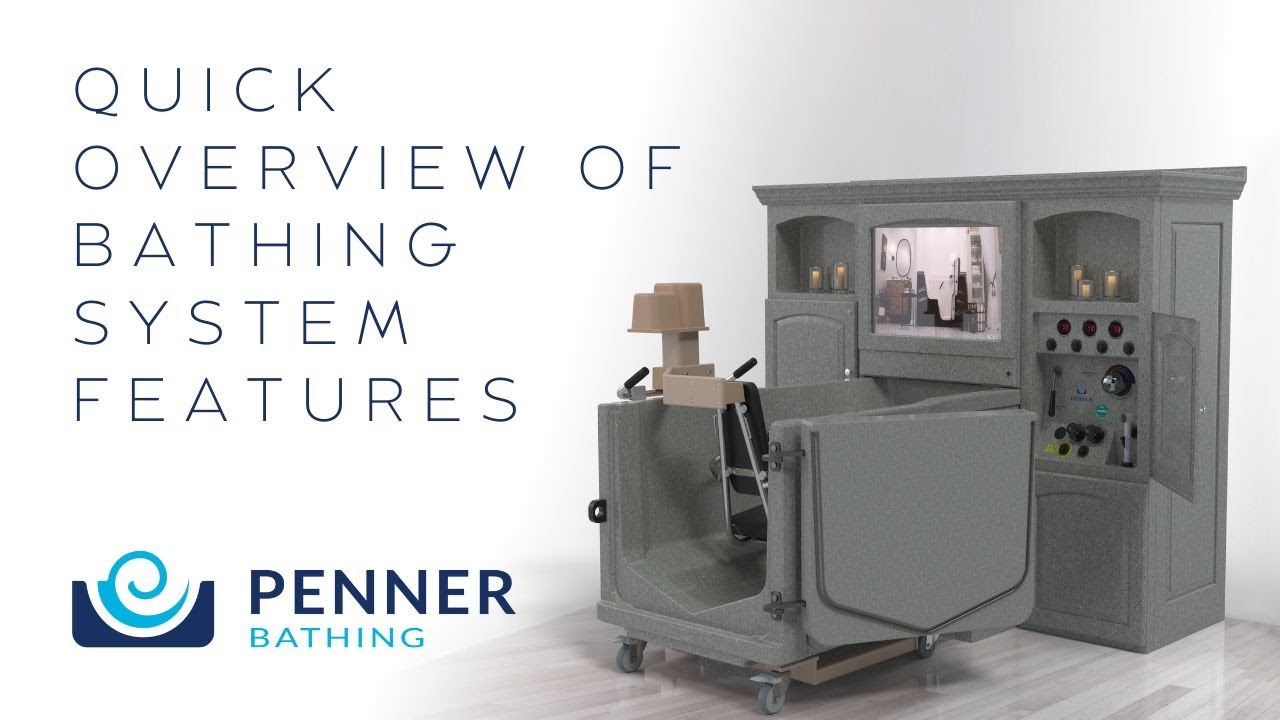 Penner Healthcare Bathing Spa Features - YouTube
