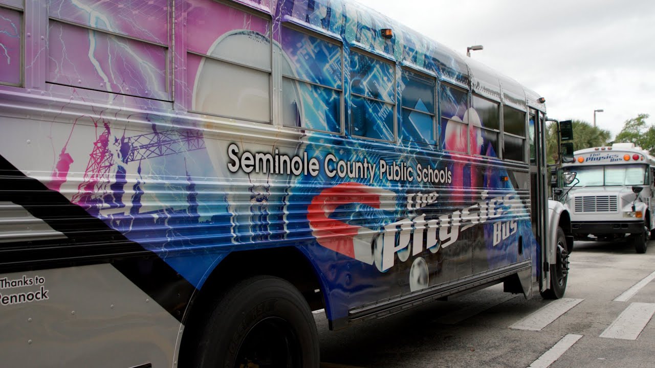 FARO Technologies Donates to Seminole County Schools Physics Bus - YouTube