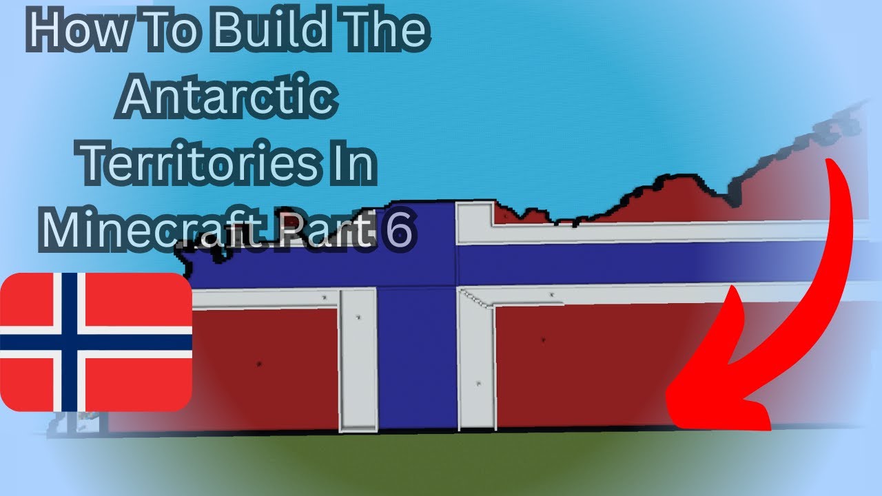 How To Build The Antarctic Territories In Minecraft Part 6 - YouTube