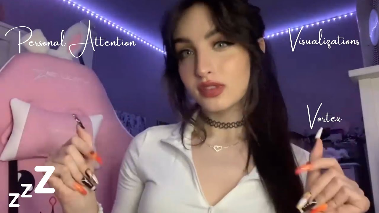 Beebee ASMR Vortex Part 2 Compilation | Personal Attention, Visualizations, Hand Sounds, Pulling ...