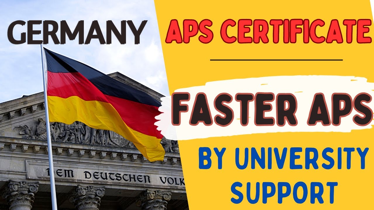 APS Certificate | Timeline 45 to 90 days | Faster APS from University ...