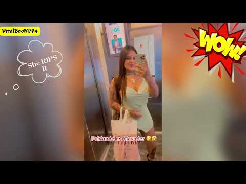 Vanessa Campos farts in elevator video goes viral #watch #vanessacampos #gassy