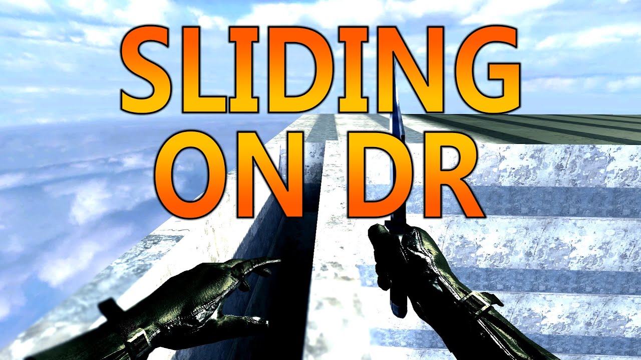 Sliding On Deathrun (CoD4 Deathrun) - YouTube