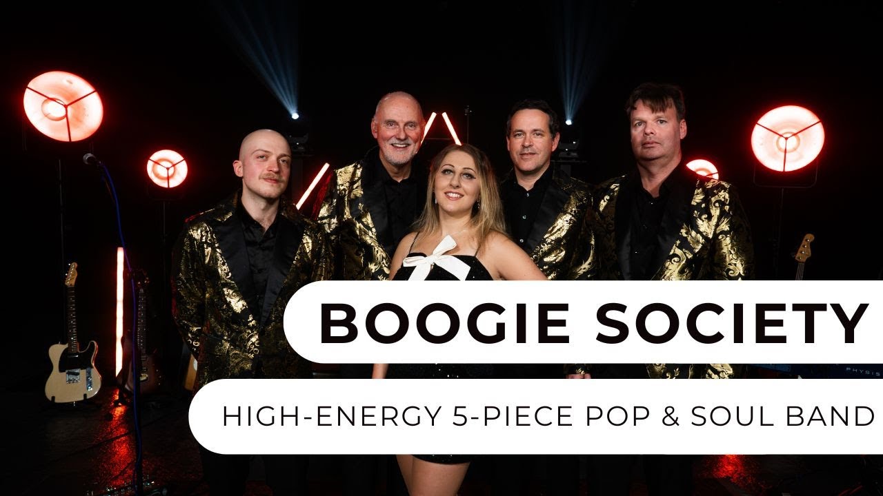 Boogie Society - Fun-Packed 5-Piece Pop & Soul Band - Entertainment ...