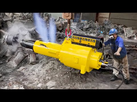 China’s Genius Solution to Pulverize Super Hard Castings