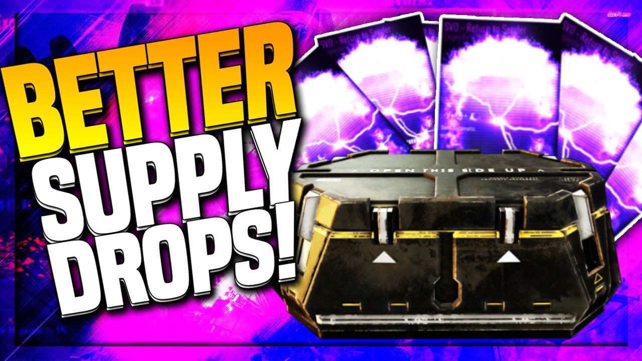 Get BETTER SUPPLY DROPS! | COD AW Supply Drop UPDATE | COD Advanced ...