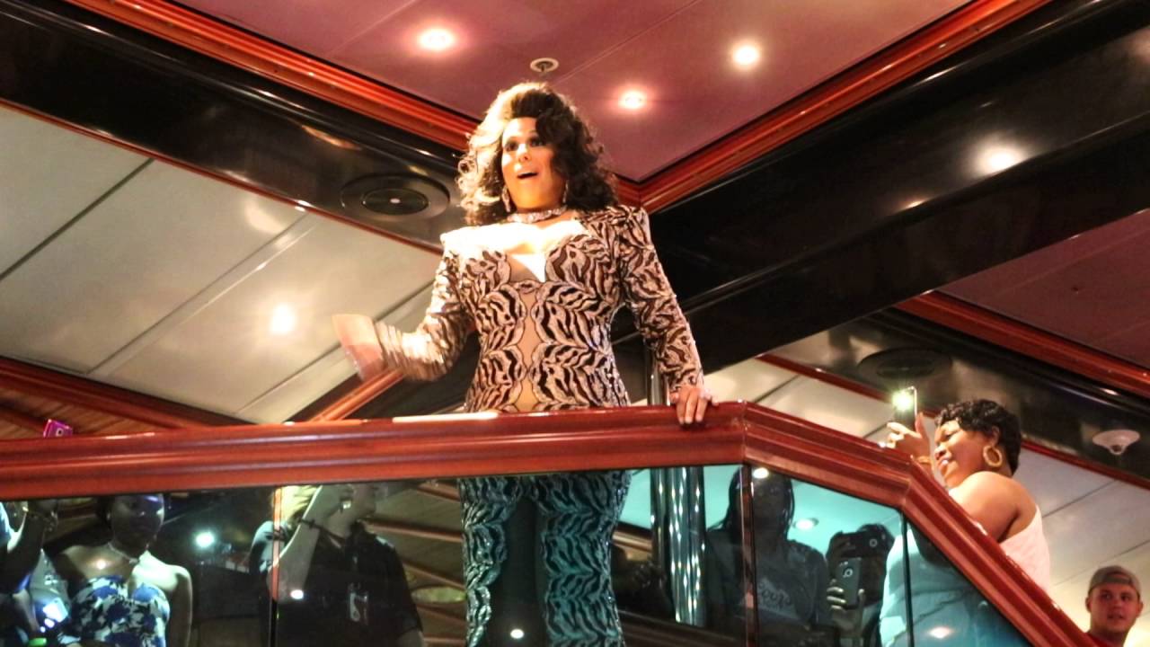 Lifeguard Group "I Want To Dance With Somebody" Drag Queen FLASH MOB on ...