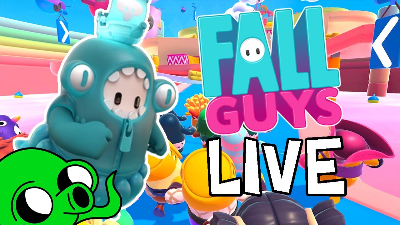FALL GUYS Now on PS5 with You_Missed LIVESTREAM - YouTube