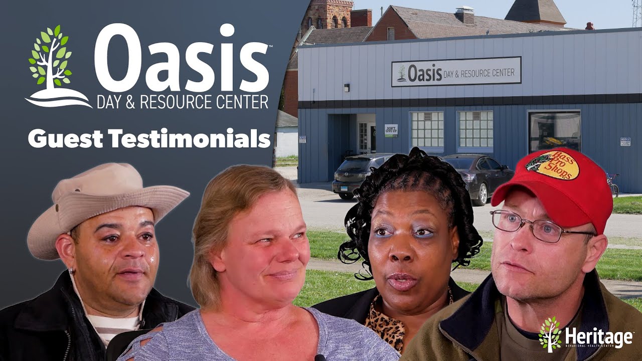 Oasis Day and Resource Center Guest Testimonials - YouTube