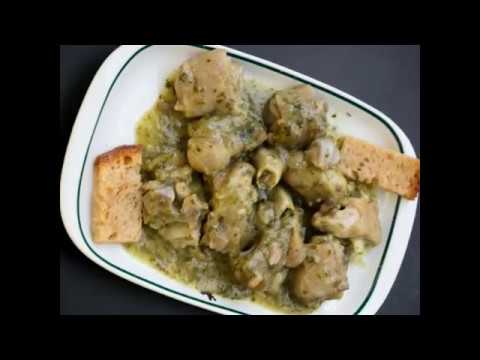 Pezinhos de porco de coentrada
