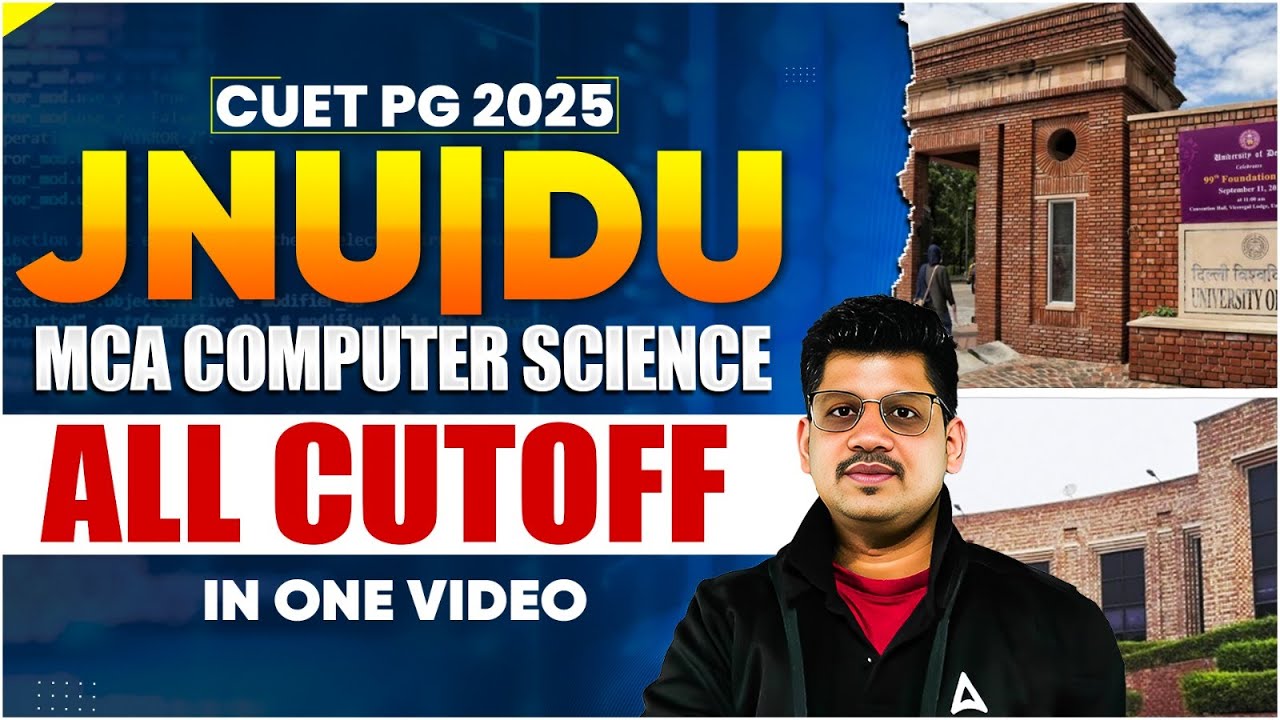 CUET PG MCA Computer Science Cut Off Analysis | MCA Computer Cut off ...