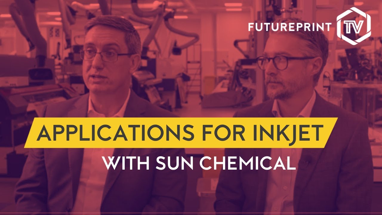 Applications for Inkjet | Sun Chemical Tour Chapter 3 - YouTube