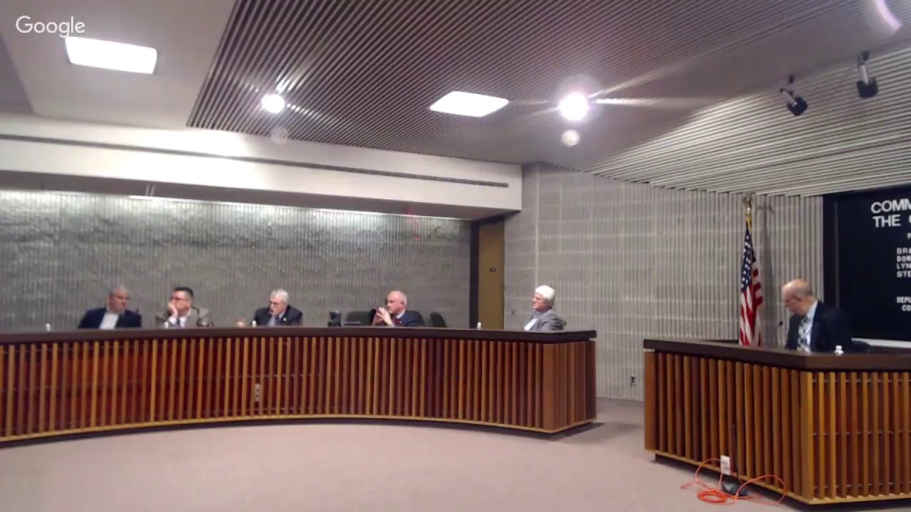 Senator Holdman's Third House Meeting, Marion City Coucil Chambers ...
