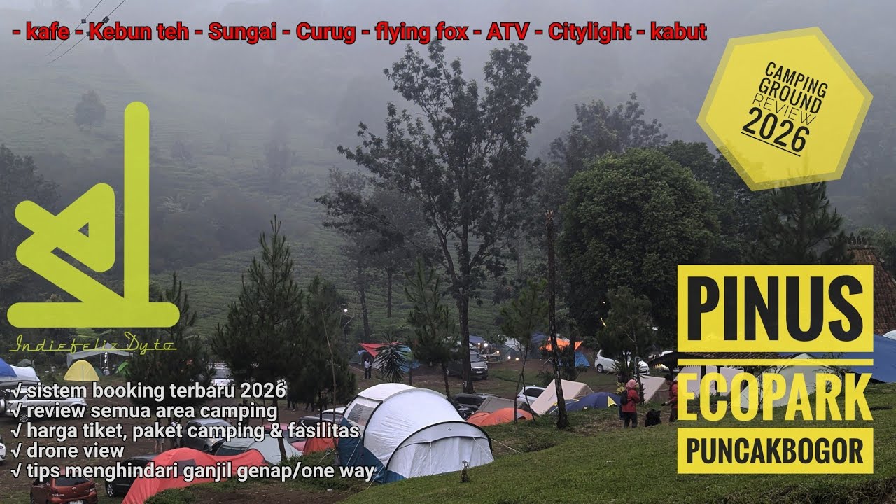 pinus Ecopark Puncak Bogor | spot camping, tiket, sistem booking ...