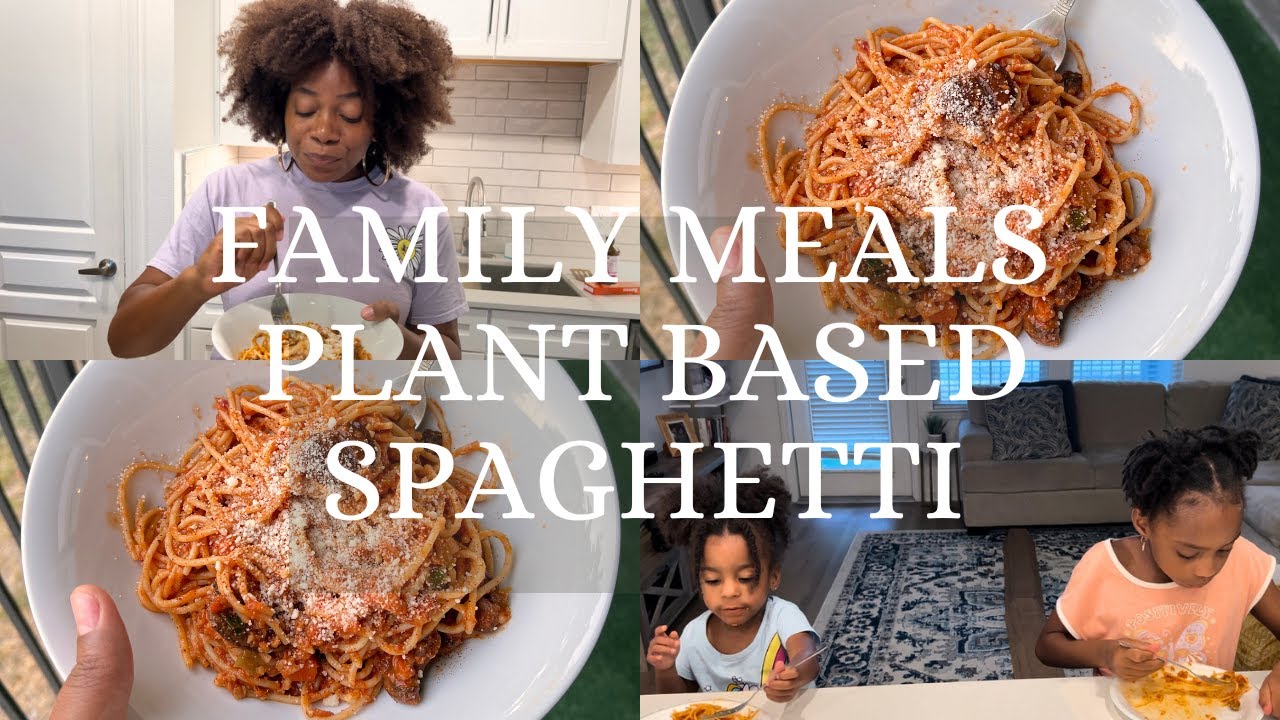 PLANT BASED Vegan spaghetti | easy family meal for picky eaters - YouTube