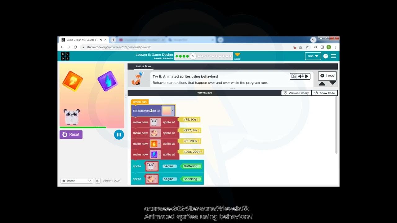 Learn Computer Science - Code.org - coursee-2024 L6L5 - YouTube