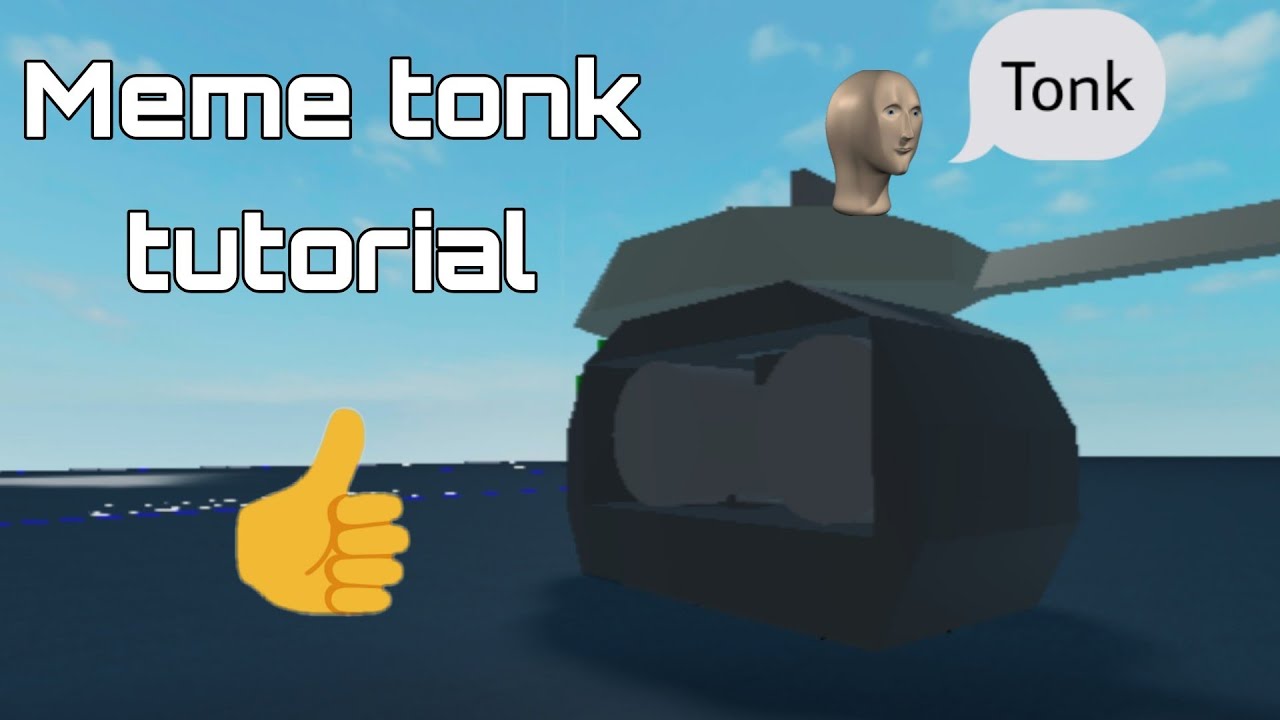 Plane crazy tonk meme tutorial [ROBLOX] - YouTube
