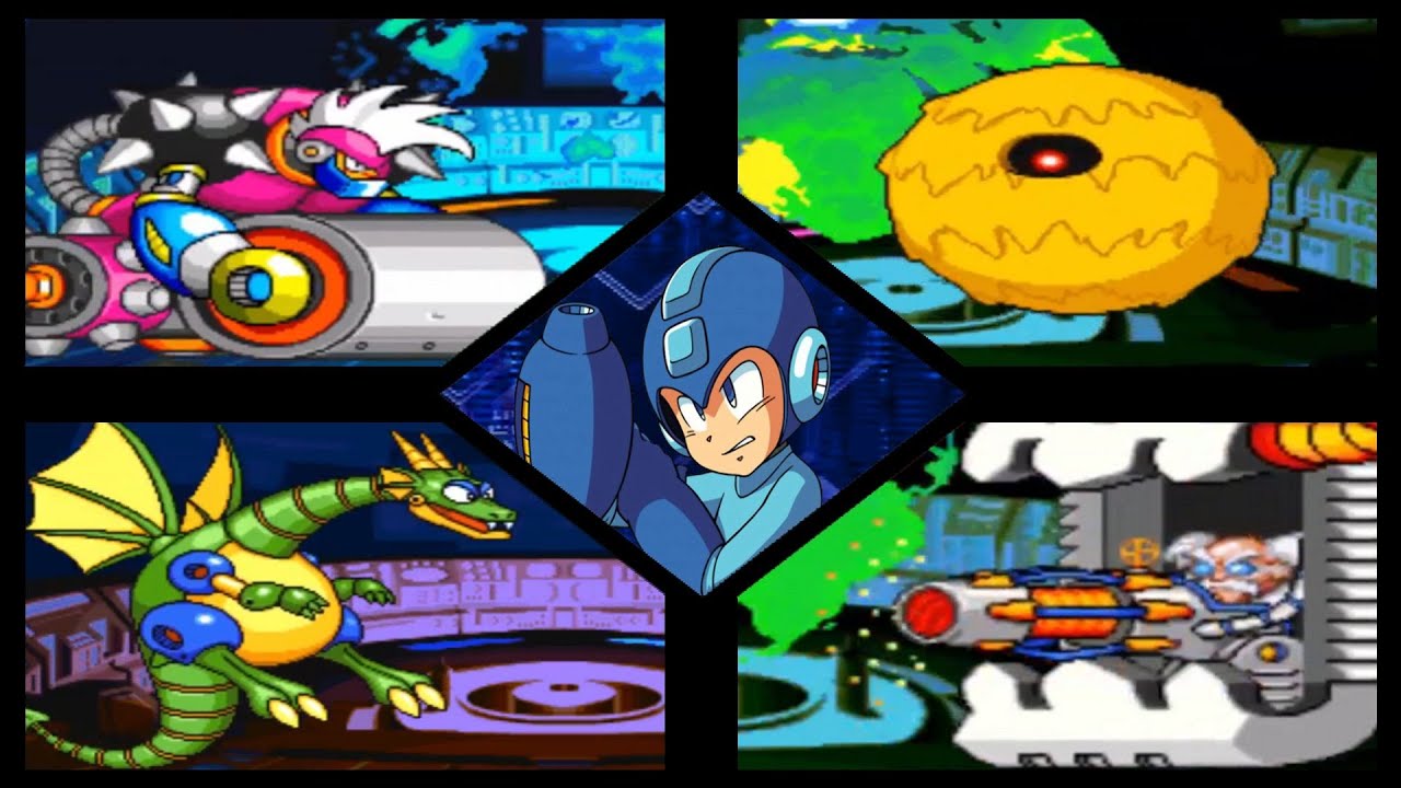 Mega Man 2 The Power Fighters All Bosses (Mega Man) - YouTube