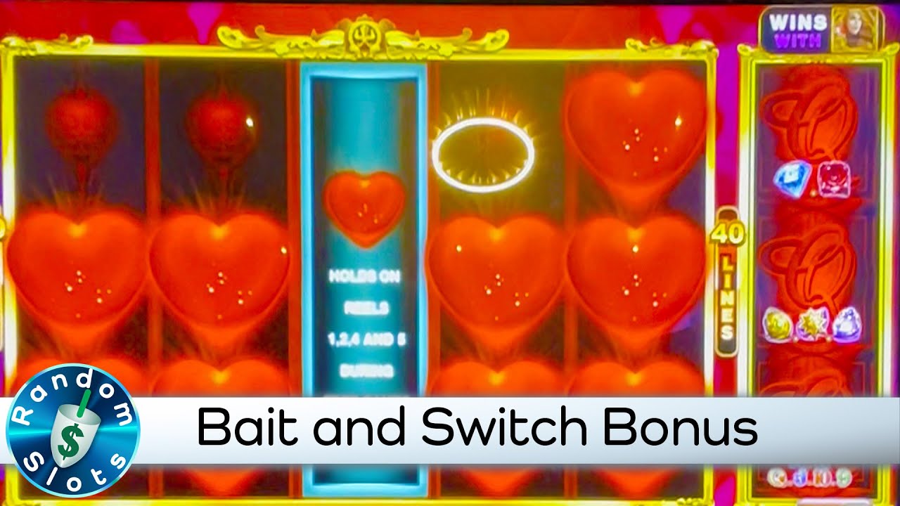 Mega Choice Quad Shot Slot Machine Bonus Bait and Switch - YouTube