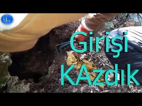 KAYA MEZARININ ALTINDAKİ ODANIN GİRİŞİNİ KAZDIK NİHAYET