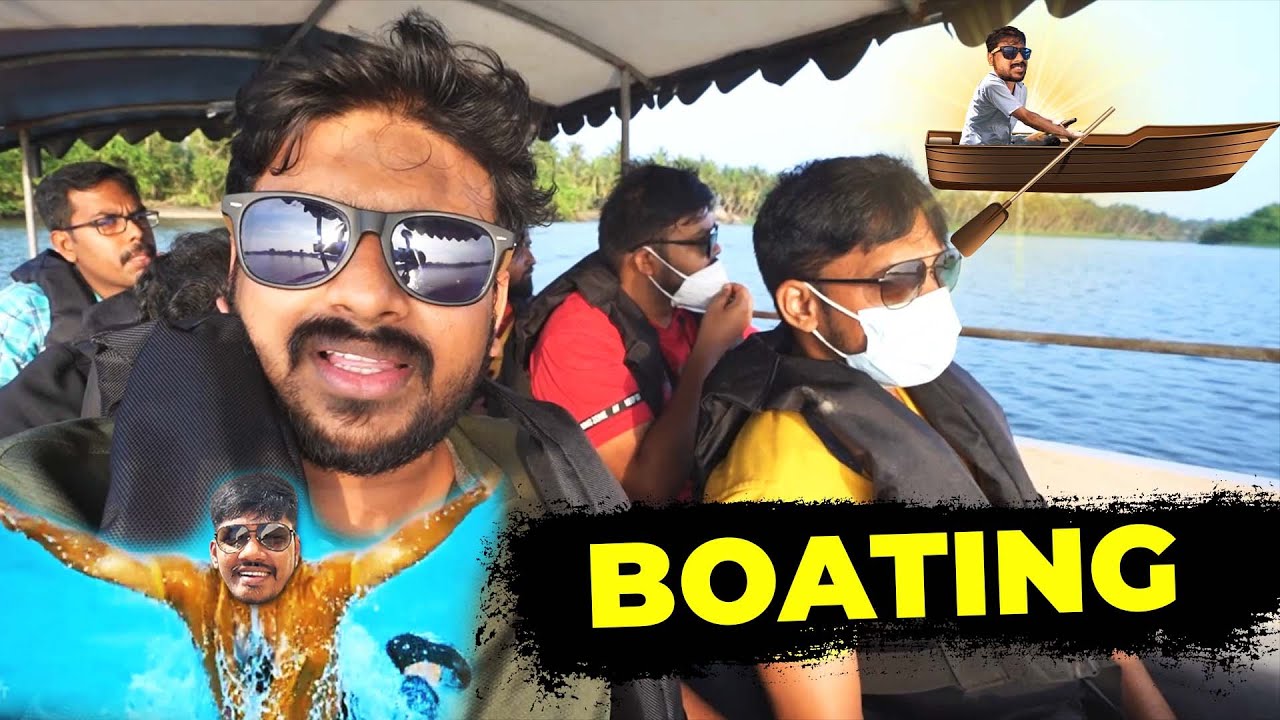 சுறா-வா மாறுன Ponnarasu வேற லெவல் Experience in Boating with Team MotoWagon | Tuber Basss - YouTube