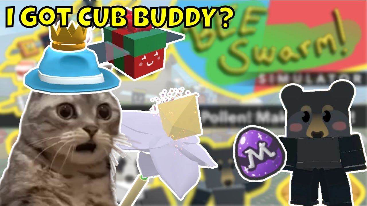 Getting Cub Buddy! And a bunch of other stuff.. (Bee Swarm) - YouTube
