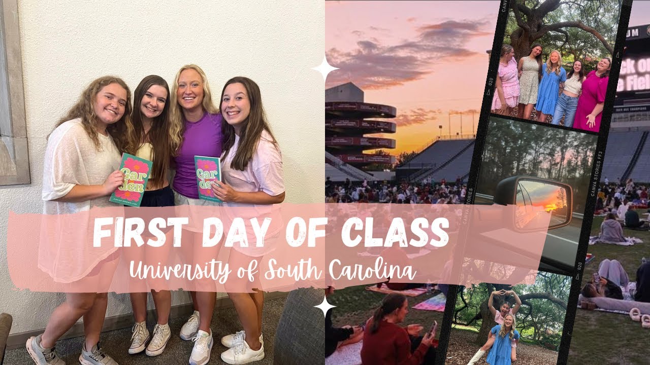 FIRST DAY OF JUNIOR YEAR VLOG!!! | University of South Carolina - YouTube