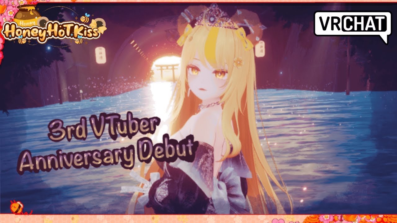 [16+] {🧸Teddy Bear VTuber🍯} 3RD VTUBER ANNIVERSARY/3D MODEL DEBUT ...