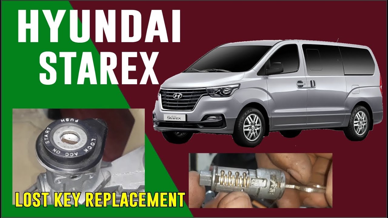 HYUNDAI STAREX ALL KEYS LOST, HOW TO REPLACE - YouTube