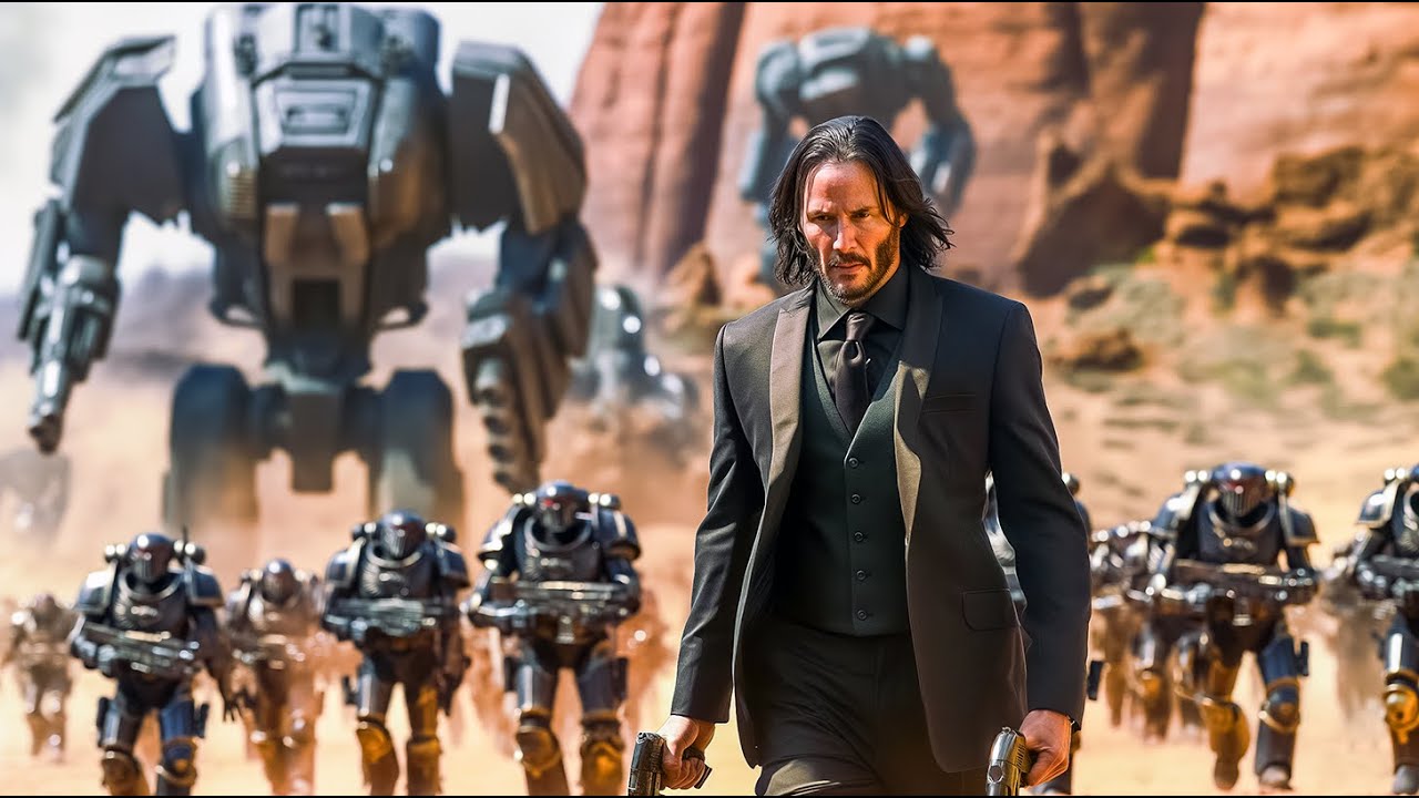 7,000,000 NEMEROTH ARMY ATTACKS JOHN WICK & IRON HANDS BEACH LANDING ...