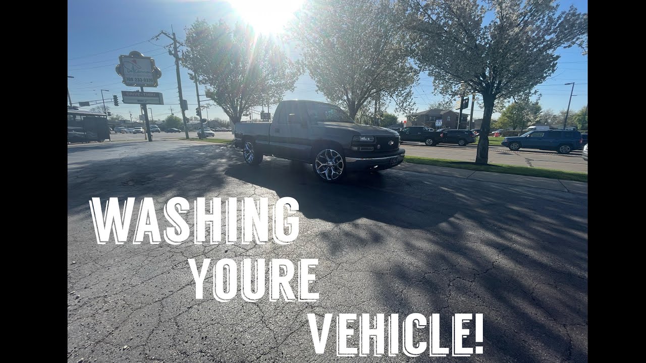 Demonstration Video On How To Wash Your Vehicle The Right Way!!! - YouTube