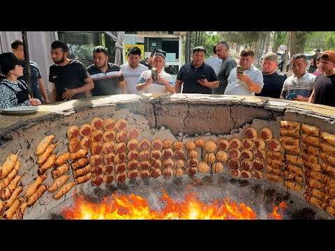 2000-3000! Özbekistan'ın SAMSA FABRİKASI Orta Asya'da Rekor Kırdı! Böylesini Hiç Görmediniz!