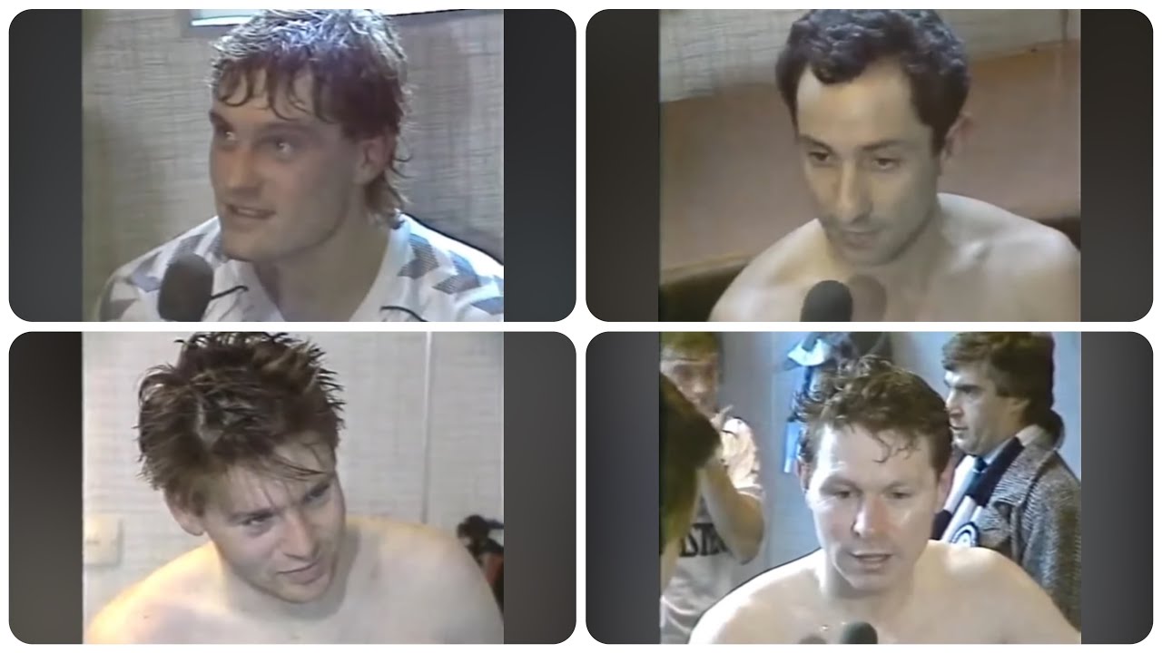 FA Cup Semi Final 1987 Post Match Interviews - Hoddle, Ardiles, Waddle ...