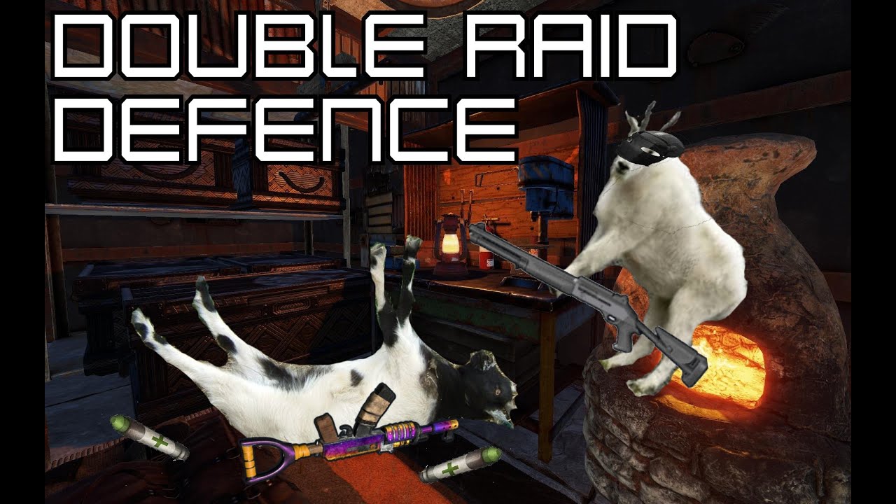 The Goats Defend Back to Back Onlines and Control the Server - RUST ...