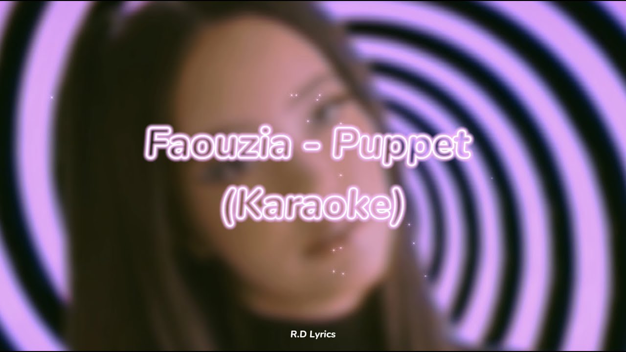 Faouzia - Puppet (Karaoke) - YouTube
