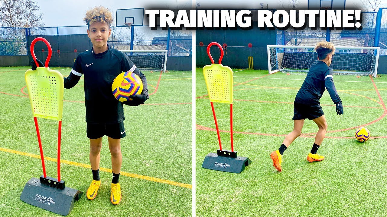 IN SEASON FOOTBALL TRAINING ROUTINE!! | MATCH READY!! - YouTube