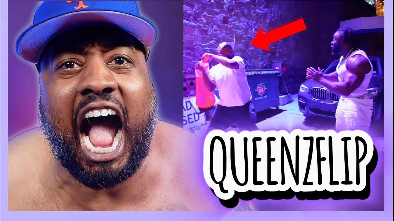 🤣🤣QUEENZFLIP STARTING TROUBLE EVERYWHERE HE GOES #queenzflip # ...
