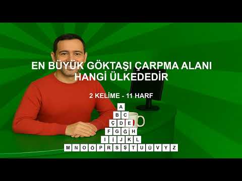En büyük göktaşı çarpma alanı hangi ülkededir