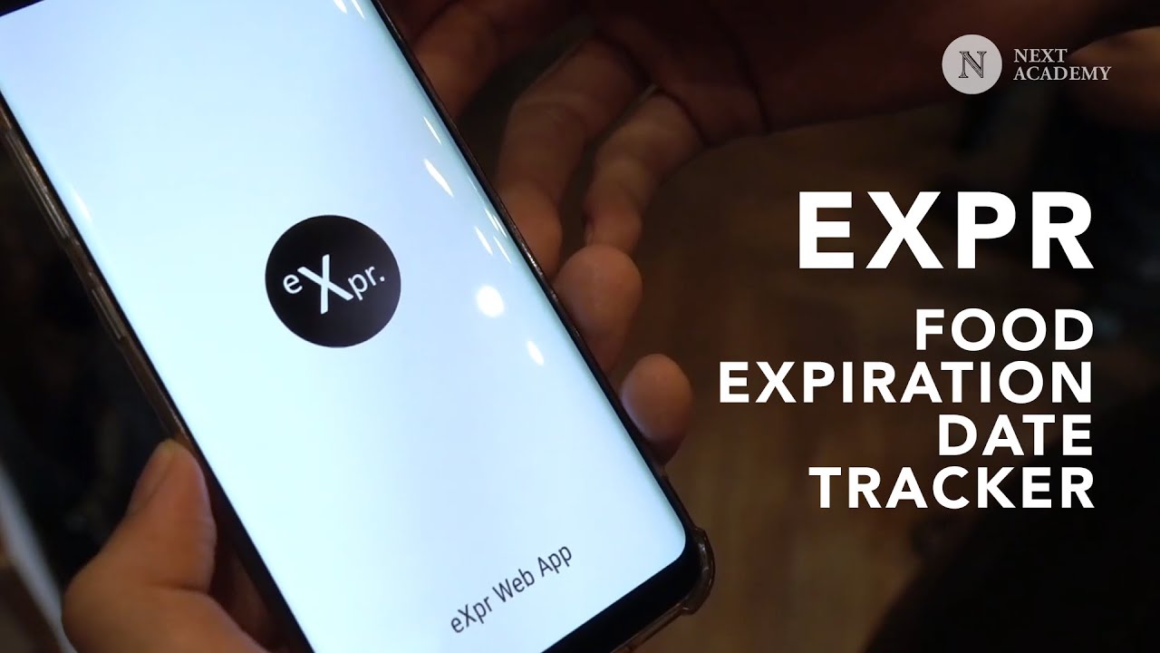 NEXT Student Projects: eXPr - Food Expiration Date Tracker - YouTube