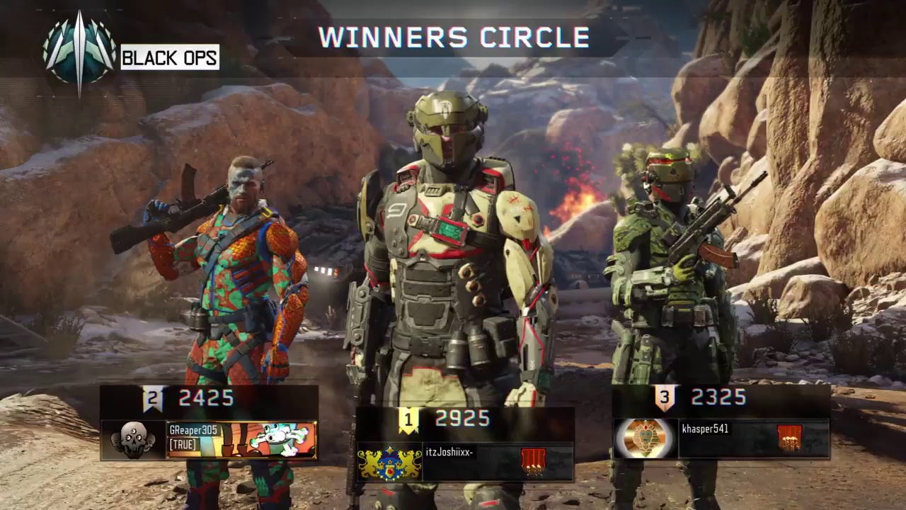 BLOPS 3 OPENING triple played - YouTube