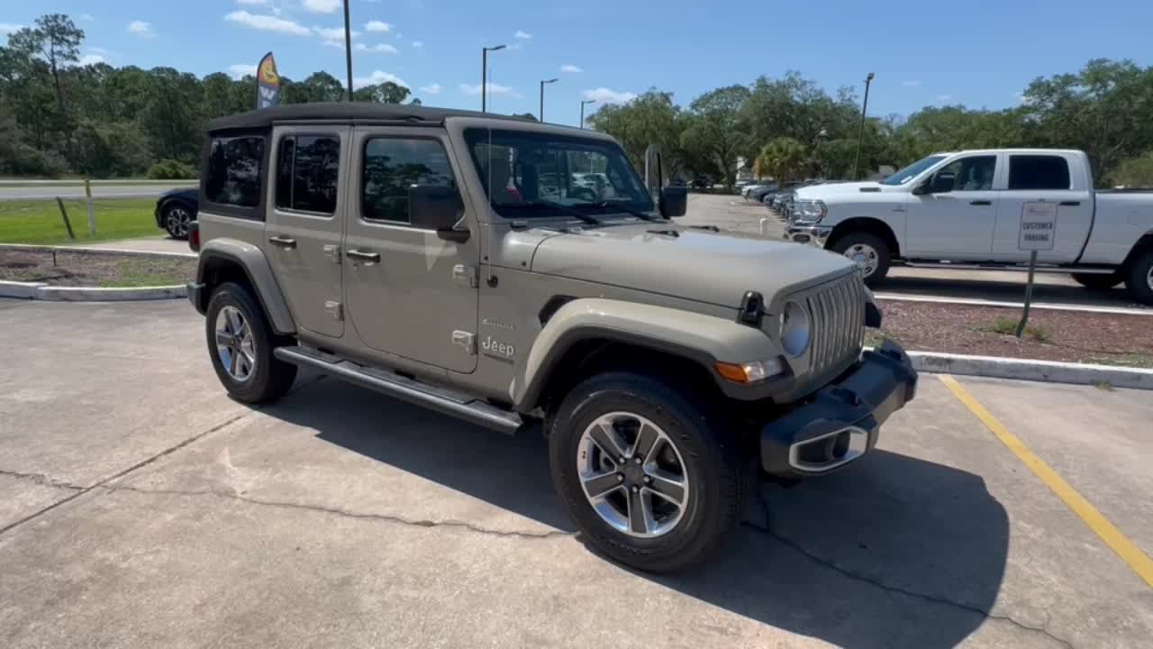 2022 Jeep Wrangler Unlimited Sahara Cocoa Beach, Palm Bay, Kissimmee ...