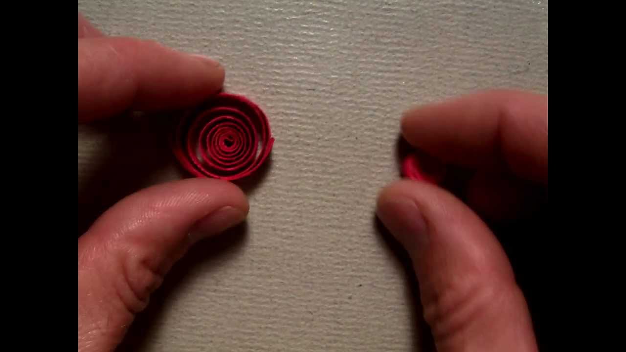 Quilling a coil Close up (Part 4/10).MOV - YouTube