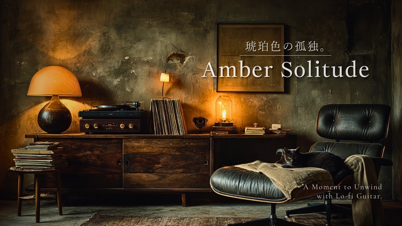 A Mature Pastime | Amber Solitude 🌙 Lo-fi Guitar for Deep Focus, Study ...
