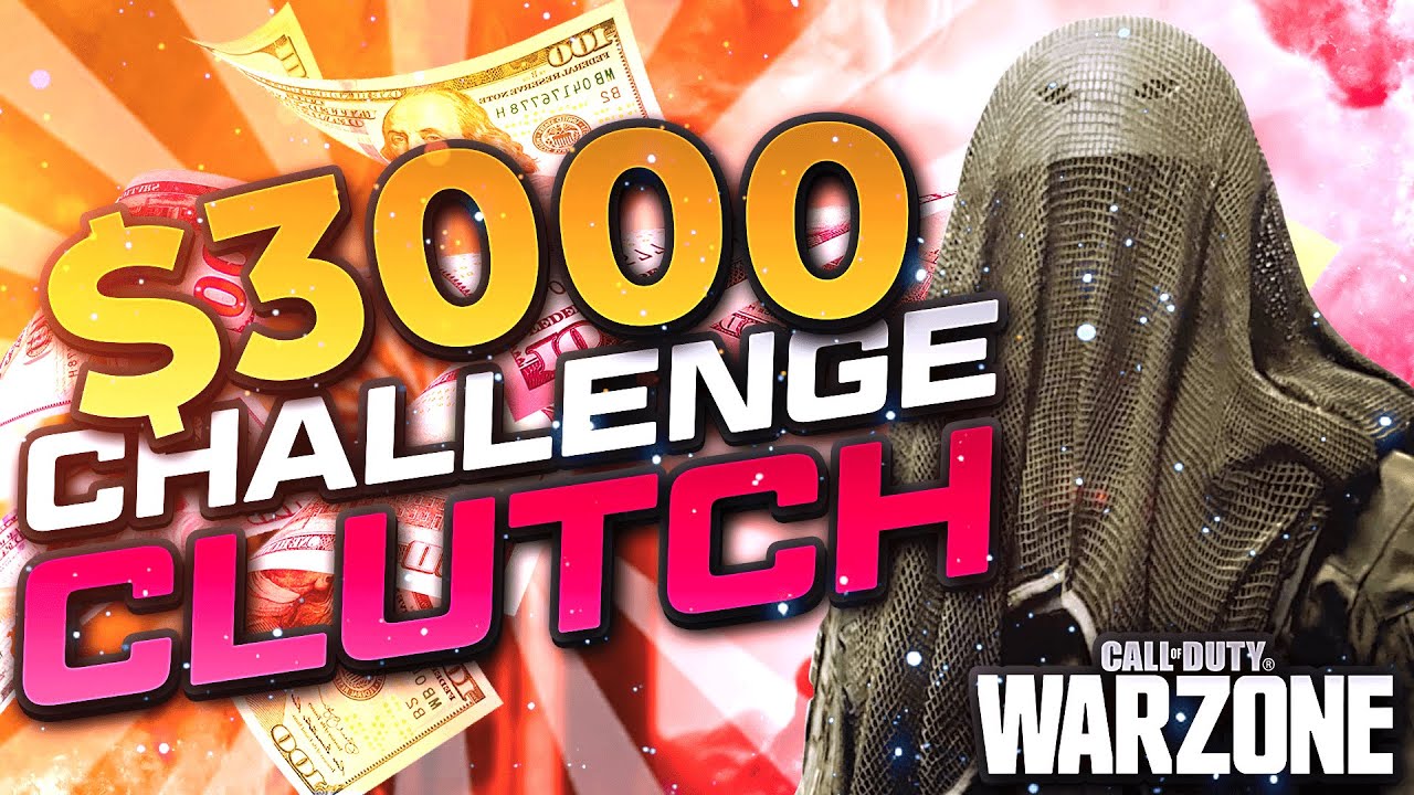 I CLUTCHED UP AN INSANE $3,000 CHALLENGE IN COD WARZONE! - YouTube