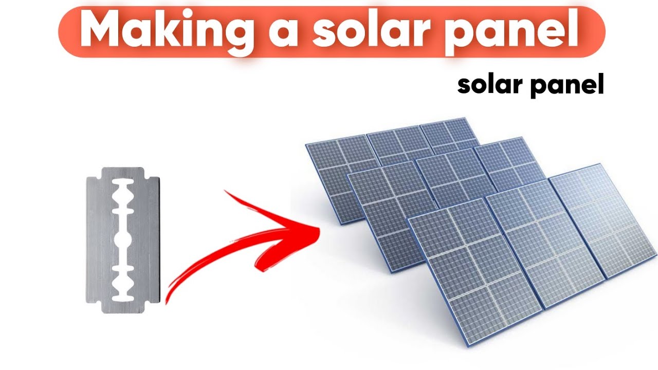 How to make solar panel at home | how to make solar panel | Ak ...
