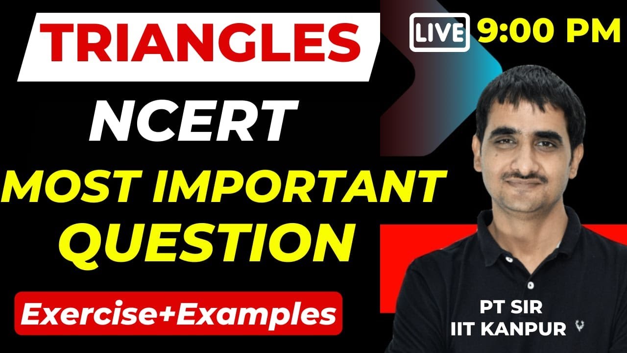 Triangles Class 10 Triangles NCERT Most Important Questions PT Sir triangles-class-10-triangles-ncert-most-important-questions-pt-sir
